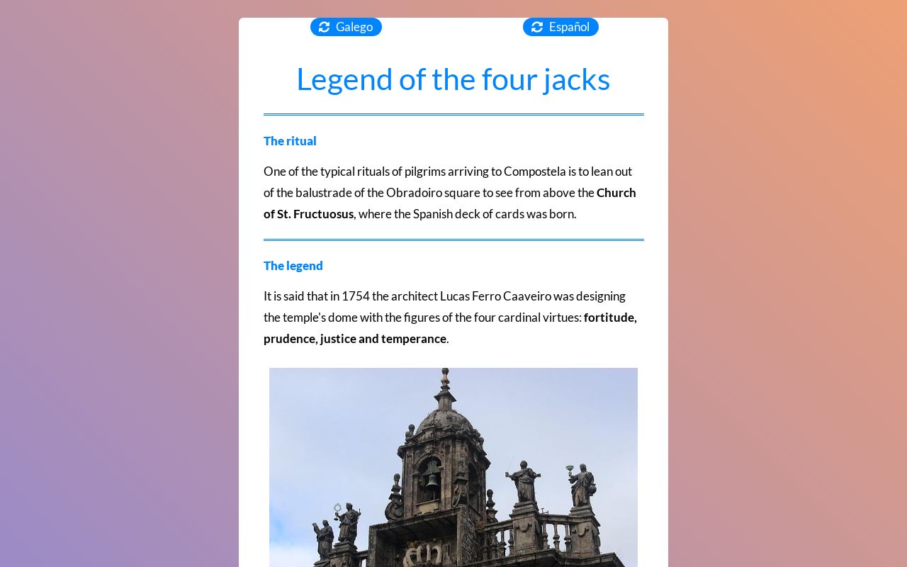 Legend of the four jacks